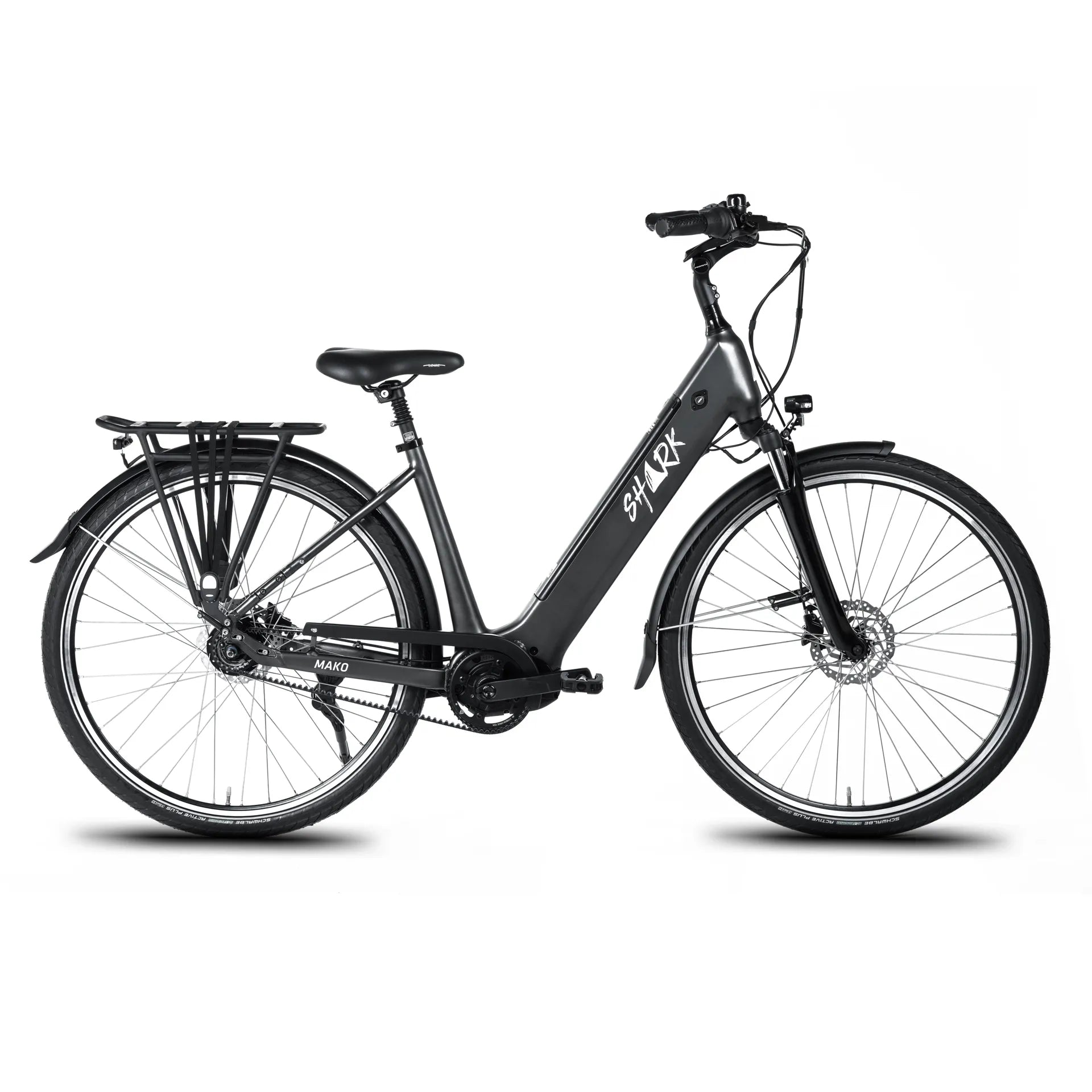 Mako Mid Motor Step-Through eBike – Shark Bikes