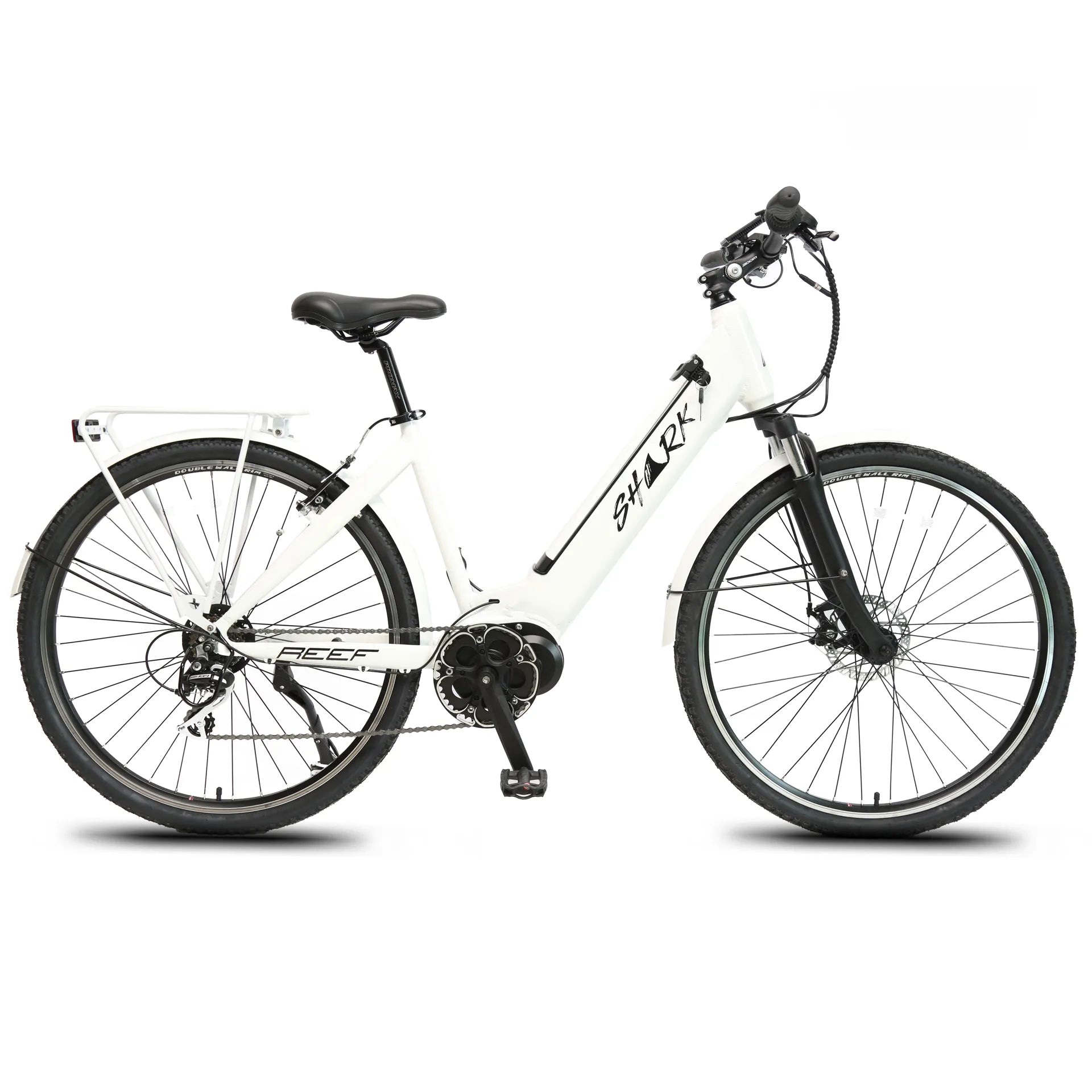 Reef Mid Motor Step-Through eBike – Shark Bikes